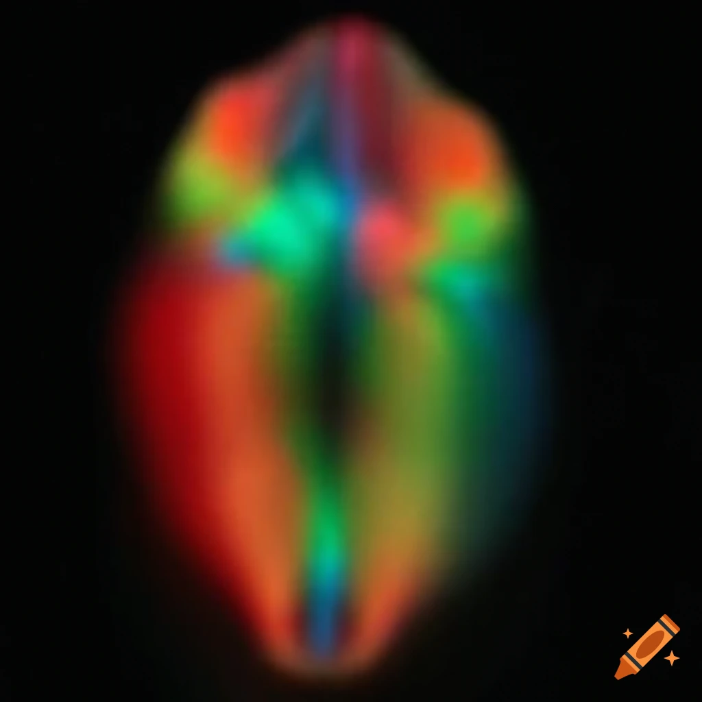 Abstract visual stimulation artwork on Craiyon