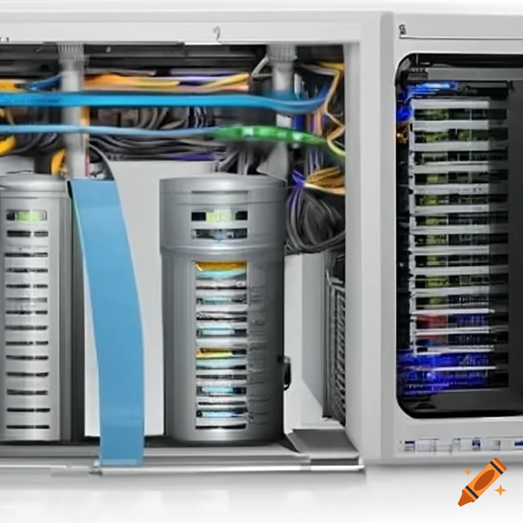 Screenshot of an in-built server browser