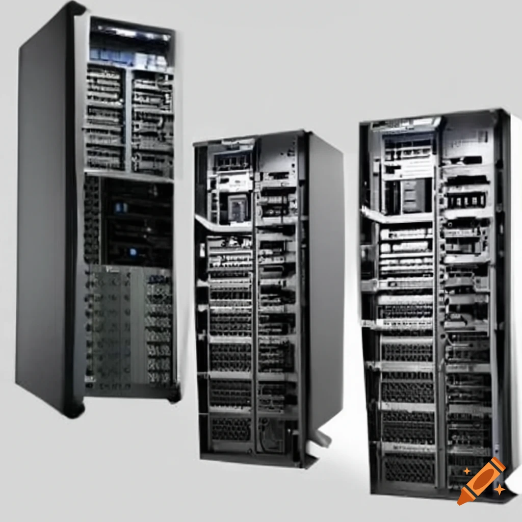 Image of an appropriately configured server on Craiyon