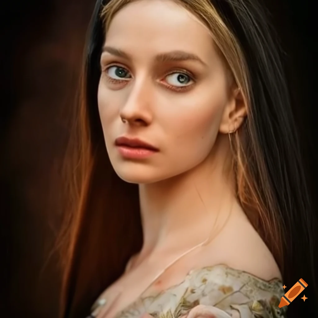 Portrait of a hungarian woman