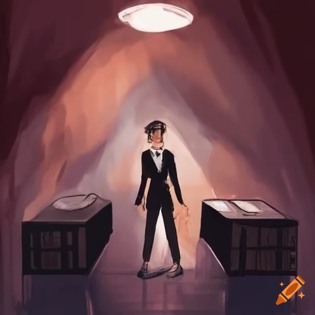 Illustration of server hopping etiquette on Craiyon