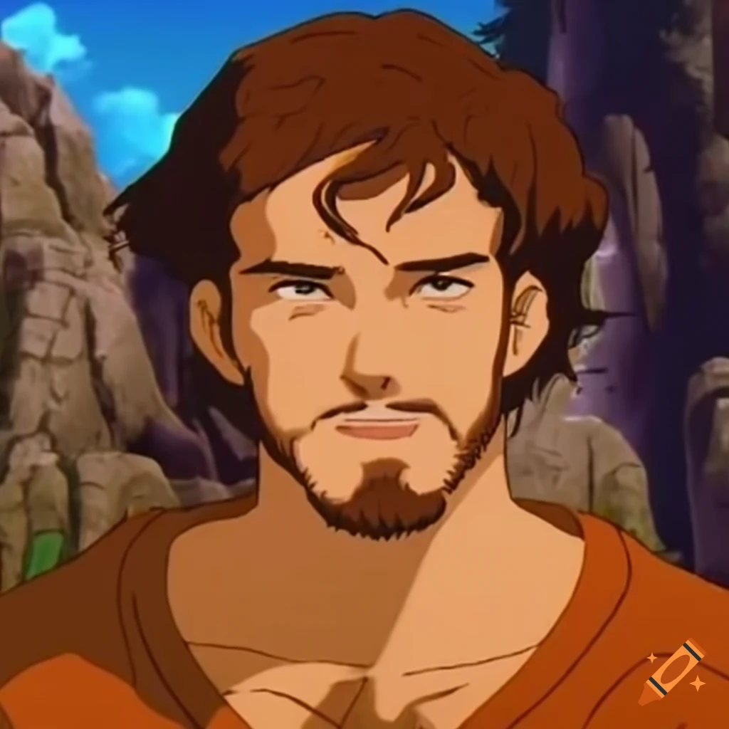 Jesus in studio ghibli anime style, high quality and detailed on Craiyon