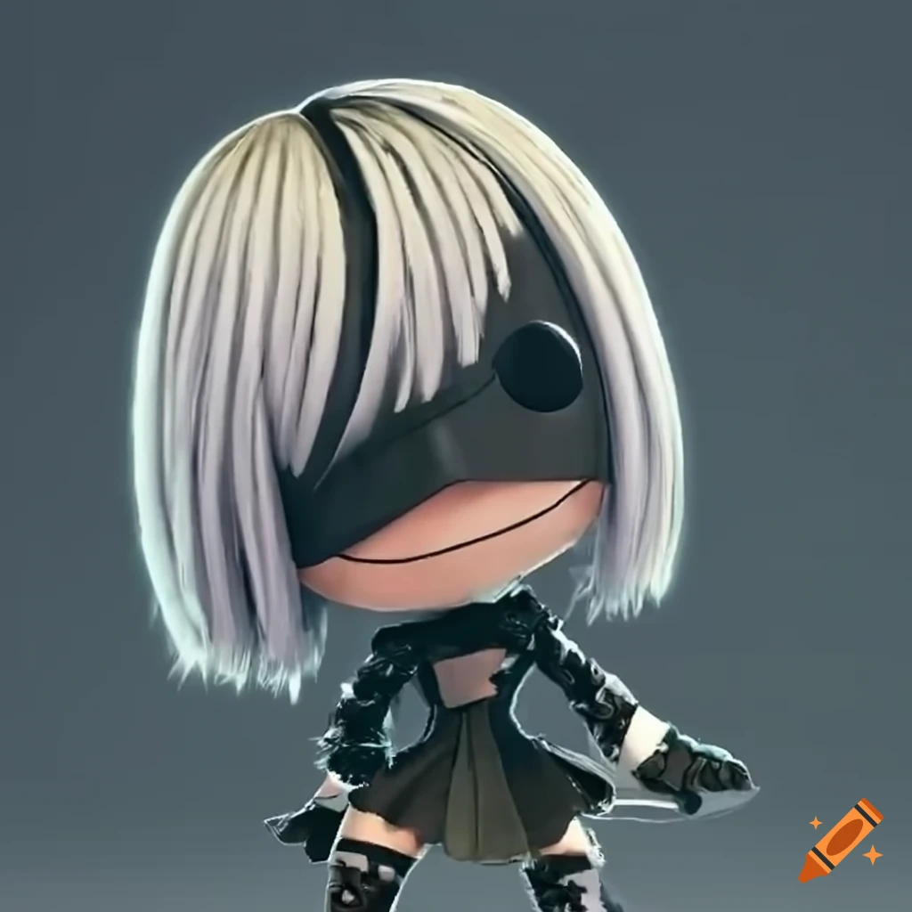 Image of little big planet and nier automata on Craiyon