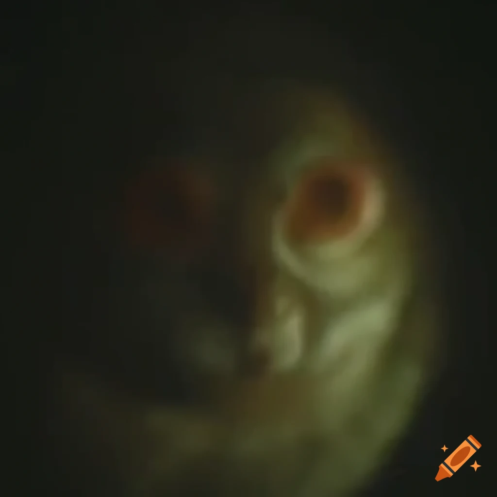 Vintage footage of an unidentified creature