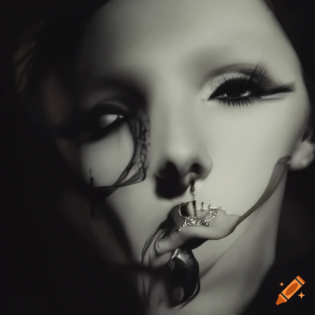 Distorted surreal nightmare photo on Craiyon