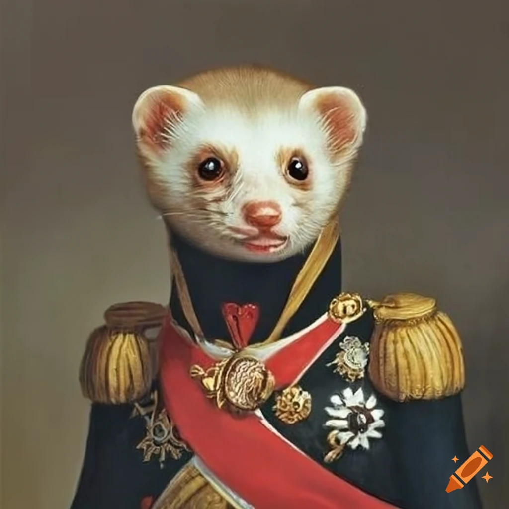 Ferret In A Space Suit