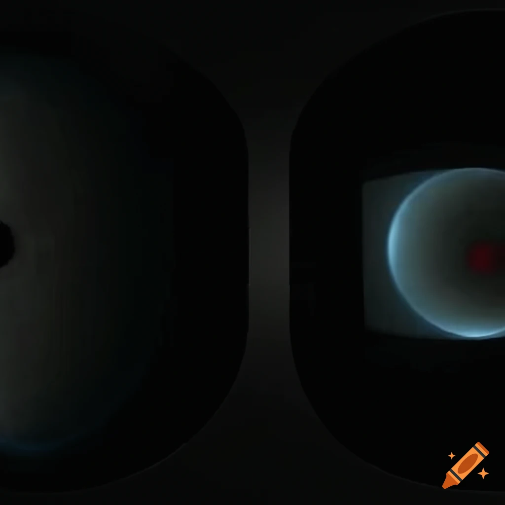 Image of shader-based x-ray vision on Craiyon