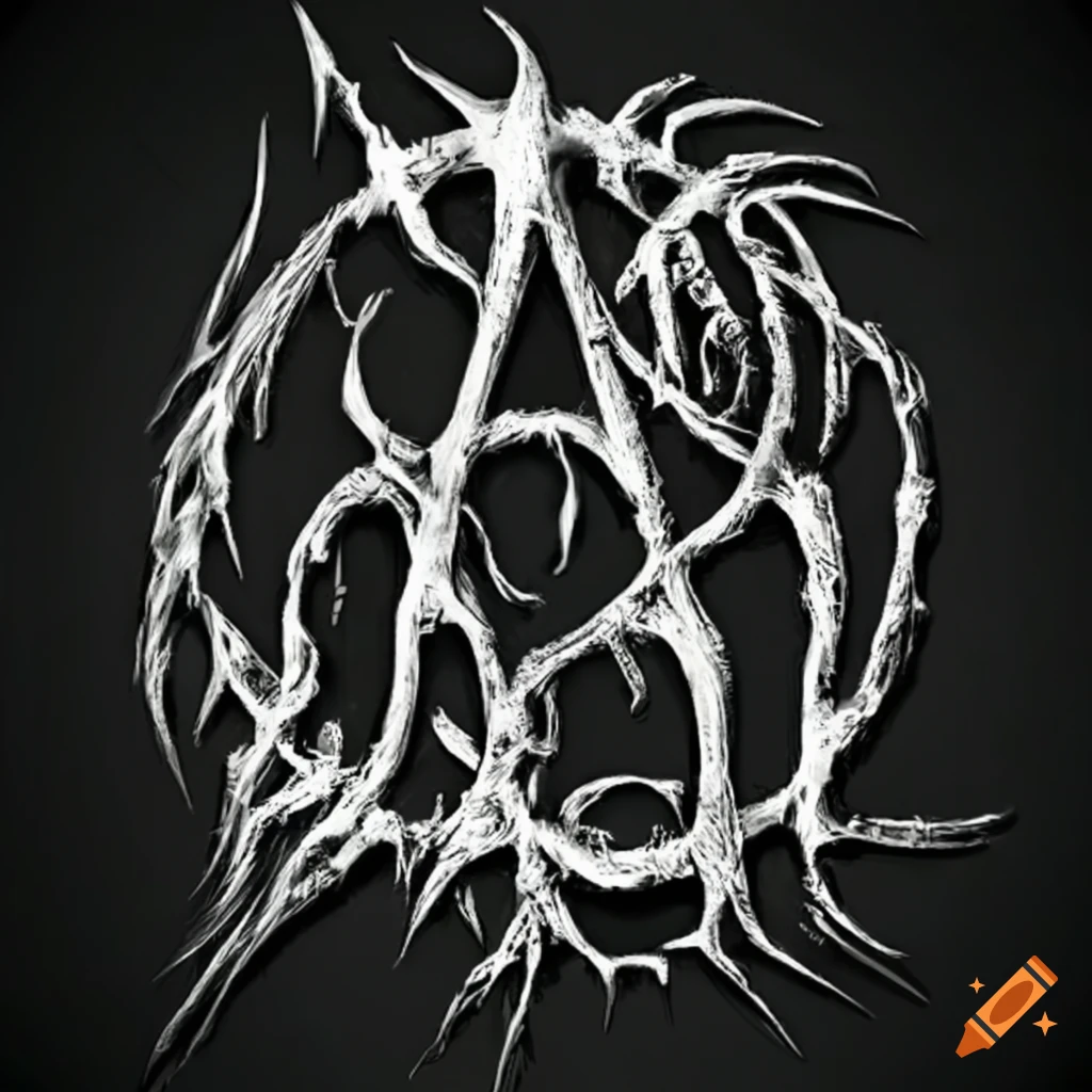 Deathcore logo of the brand 'grimes' on Craiyon