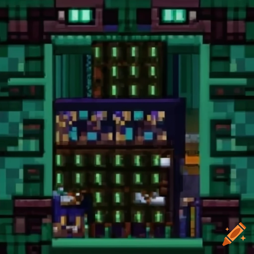 Creeper system logo on Craiyon