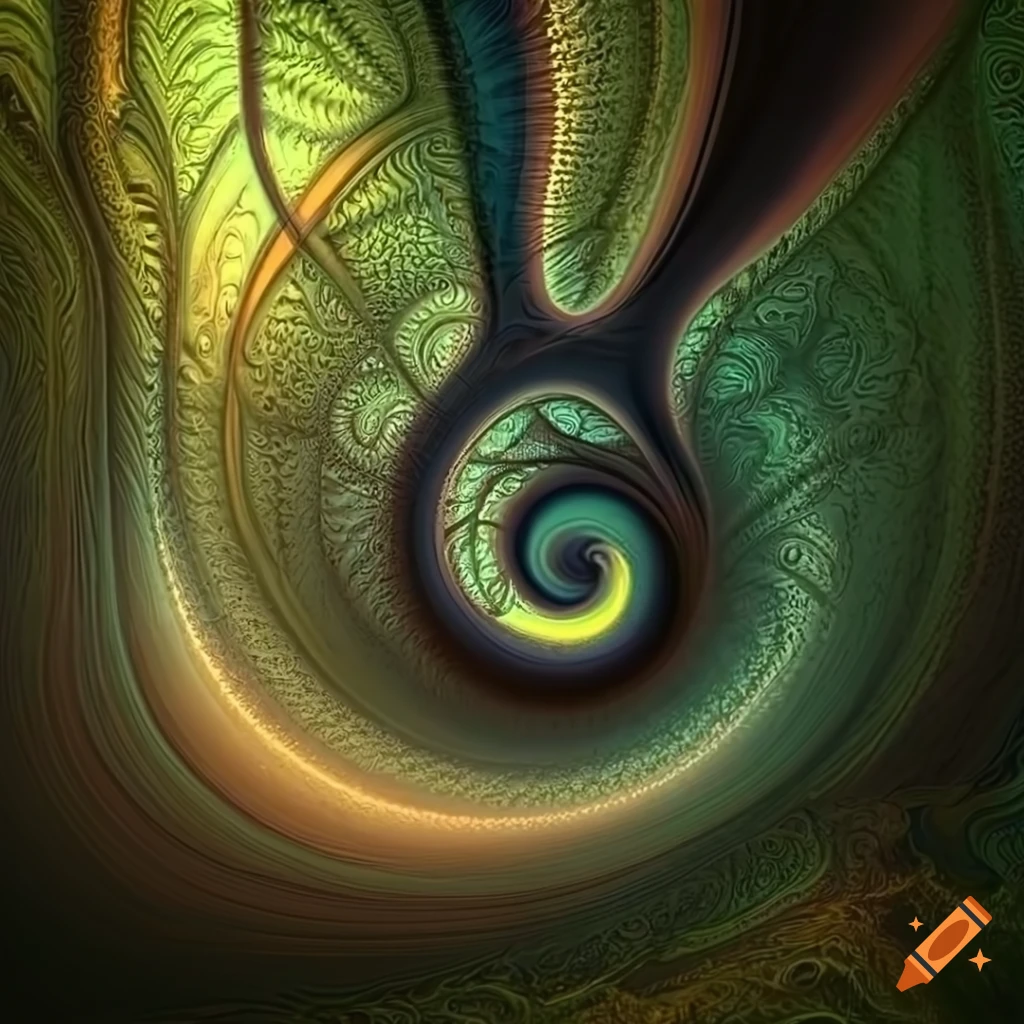 Tropical plant fractal on Craiyon