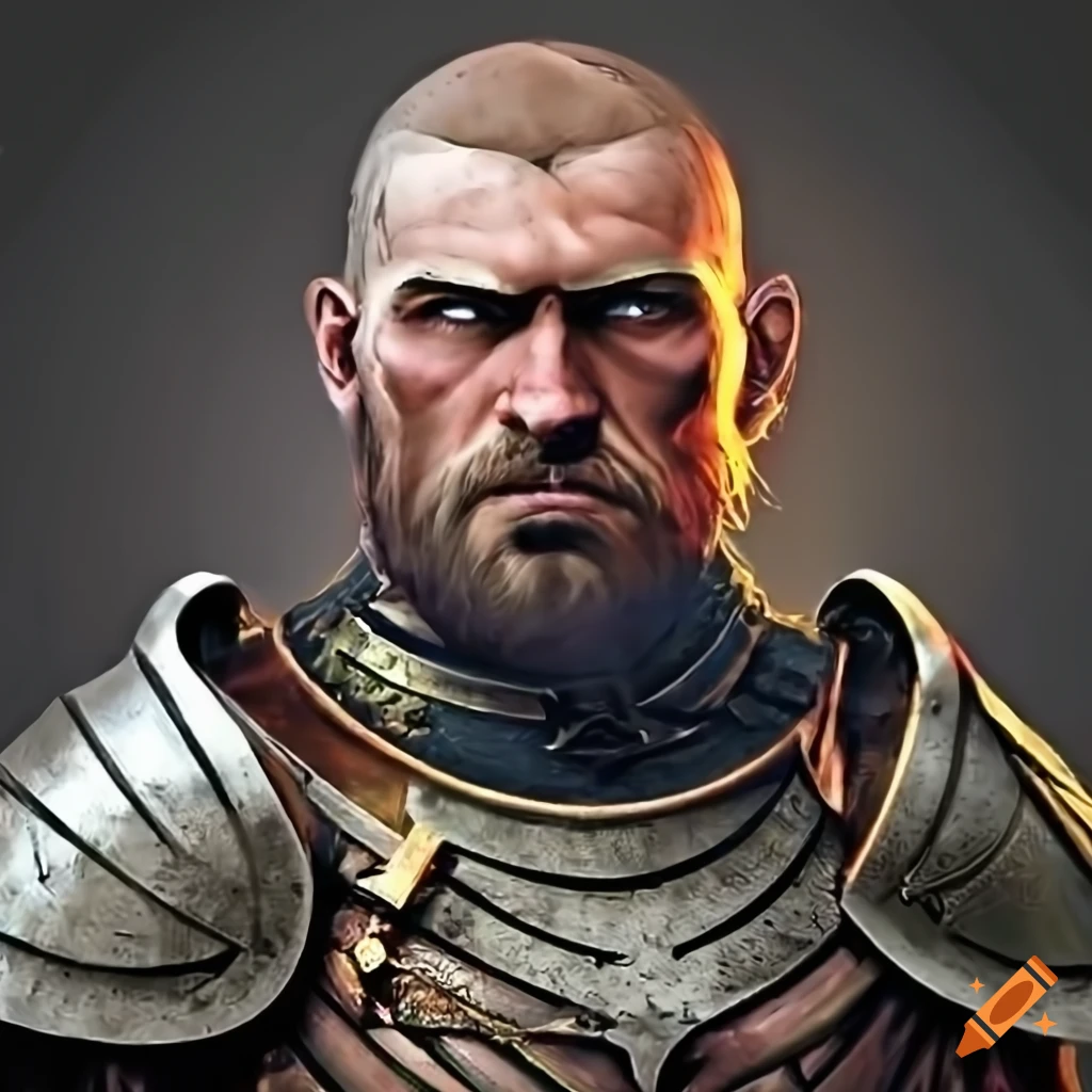 Hyper realistic depiction of gothic king arthur on Craiyon