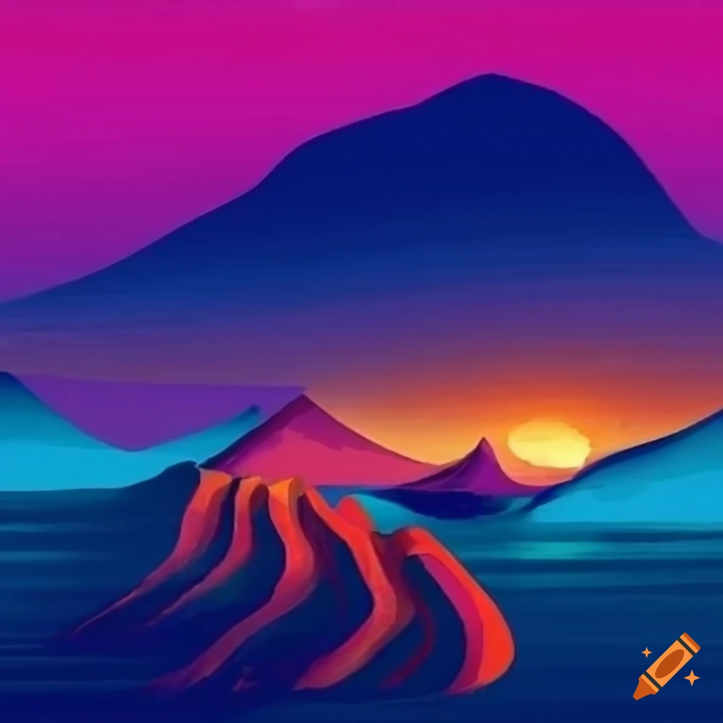 Virtual landscapes tailored artwork on Craiyon