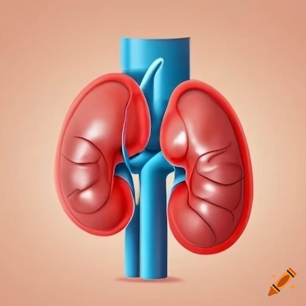 Illustration Of A Kidney Function Test On Craiyon