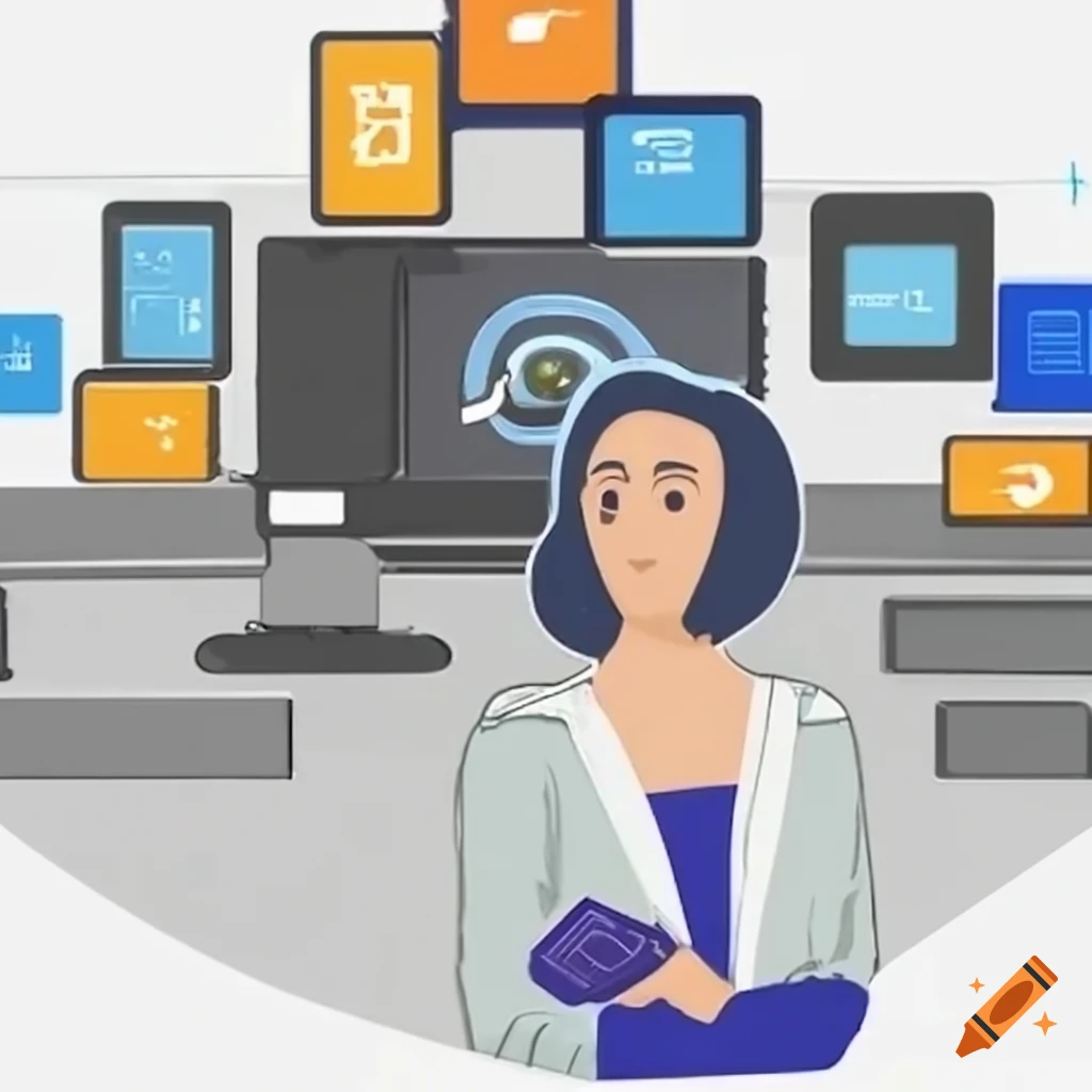 Icon representing support features