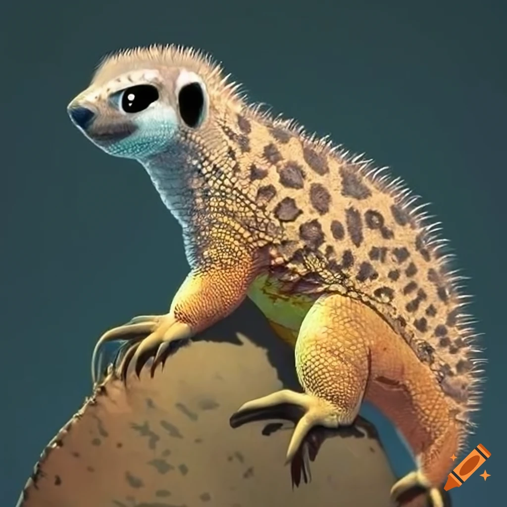 Illustration of a variety of animals including a walrus, indri, leopard ...