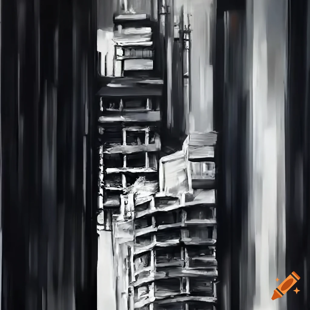 Tall building on Craiyon