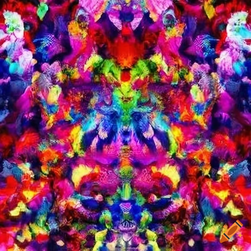 Vibrant and colorful fabric design with royal vibe on Craiyon