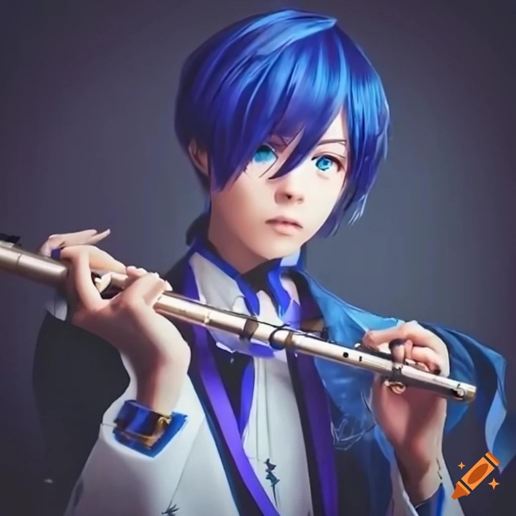 Fusion of vocaloid and chinese flute