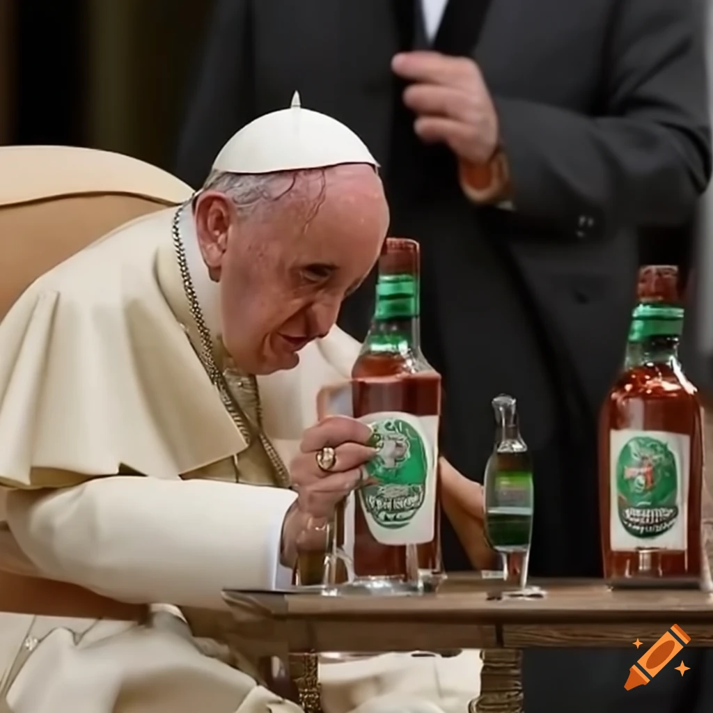 Pope Drinking Memes Pope Joke Imgflip