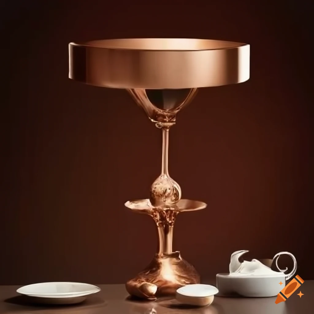 Table with louboutin-inspired objects on Craiyon