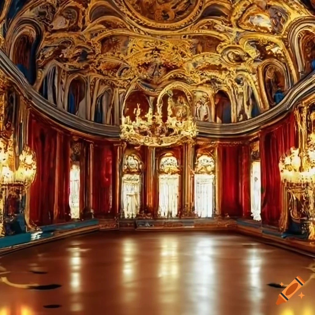 Interior of a palace