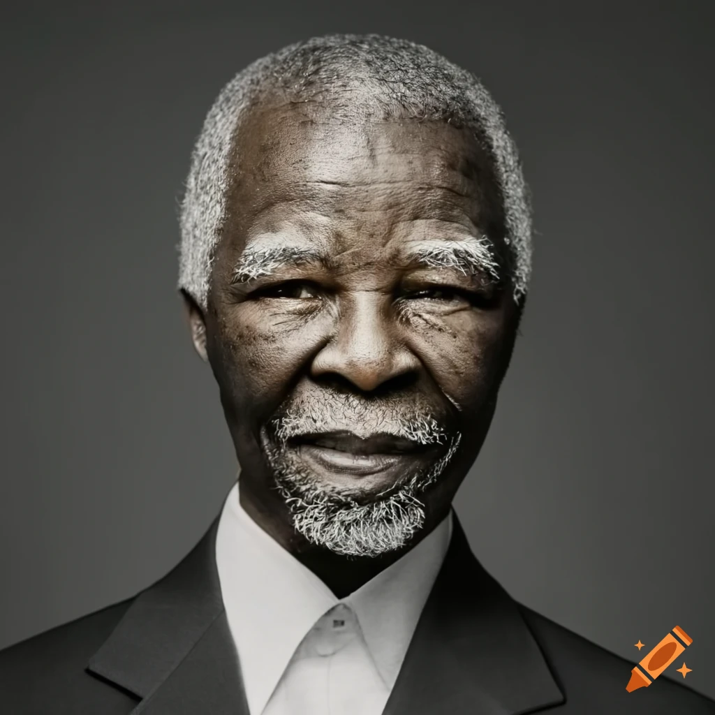 Portrait of Thabo Mbeki on Craiyon
