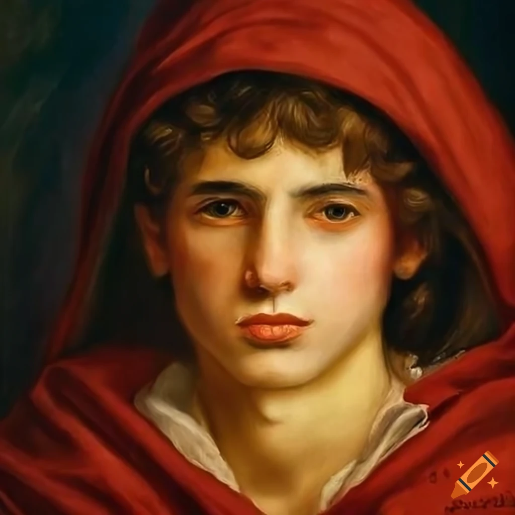 Detailed oil painting of a confident greek god on Craiyon