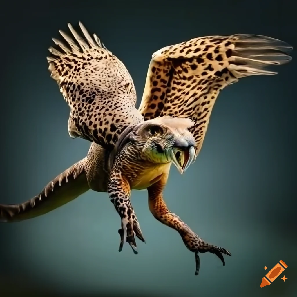 HD wallpaper of a mythical creature with features of various animals on ...