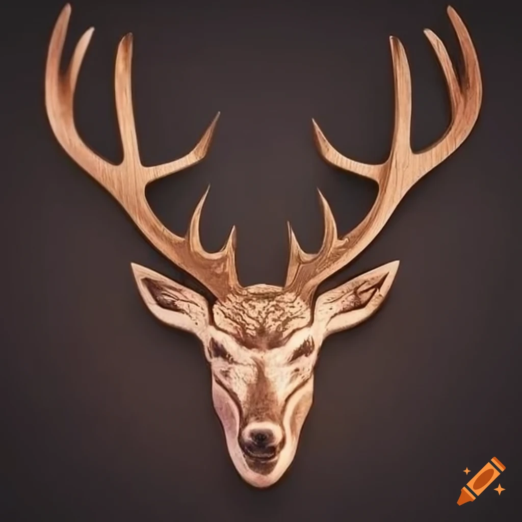 Elk laser engraved artwork