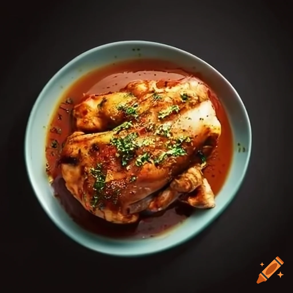 Mythical clock on chicken legs on Craiyon