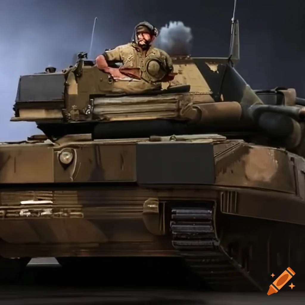 Soviet tank on Craiyon