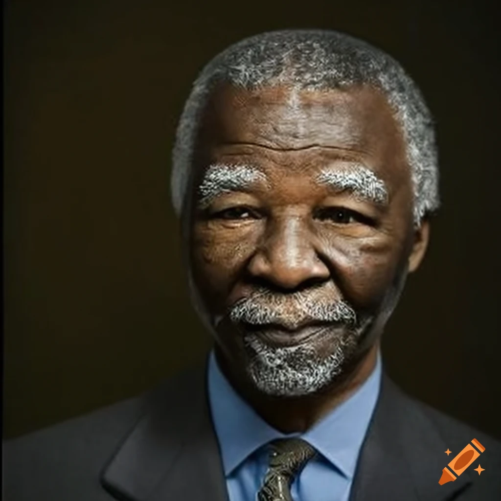 Portrait of thabo mbeki on Craiyon
