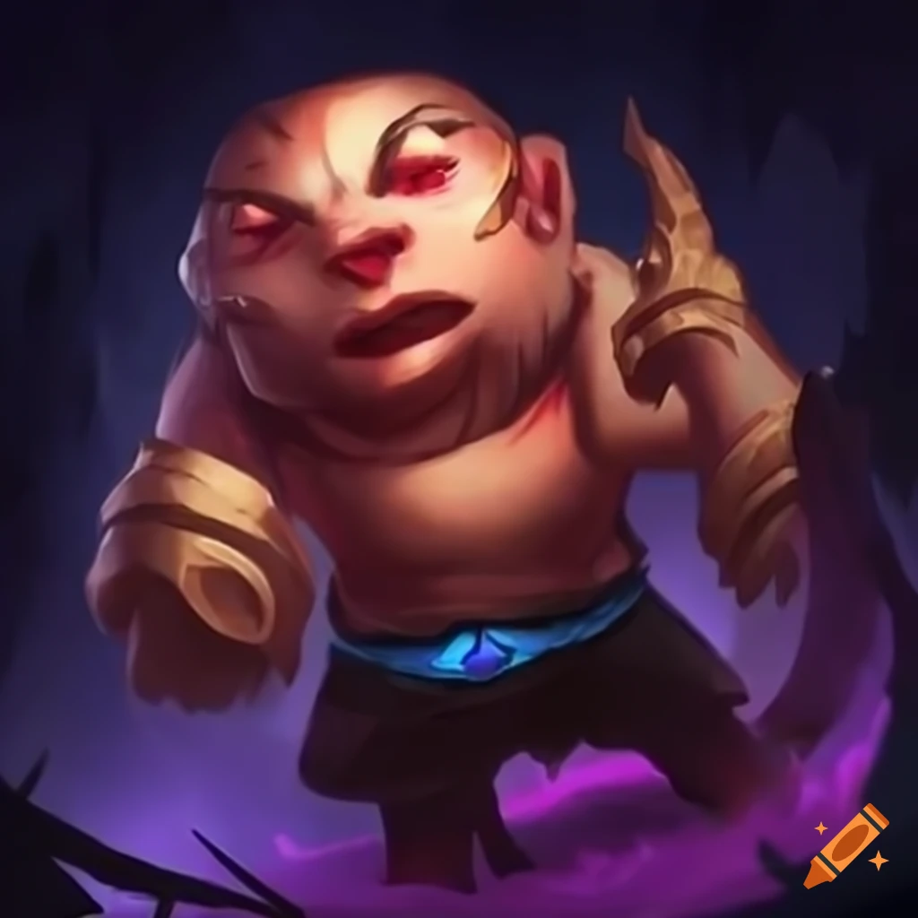 Digital art of milio from league of legends on Craiyon