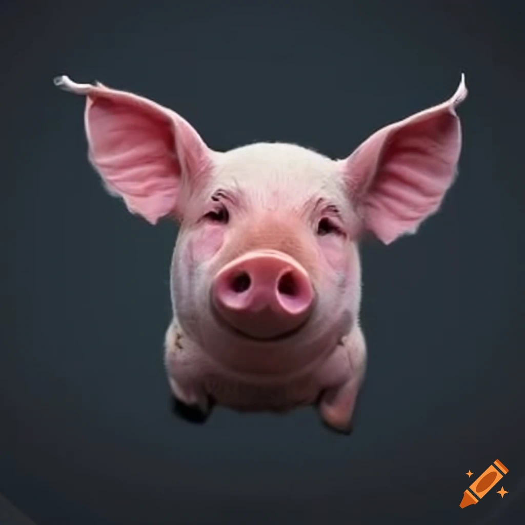 Cute pig