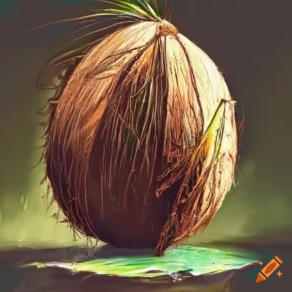 Coconut and vanilla flavors on Craiyon