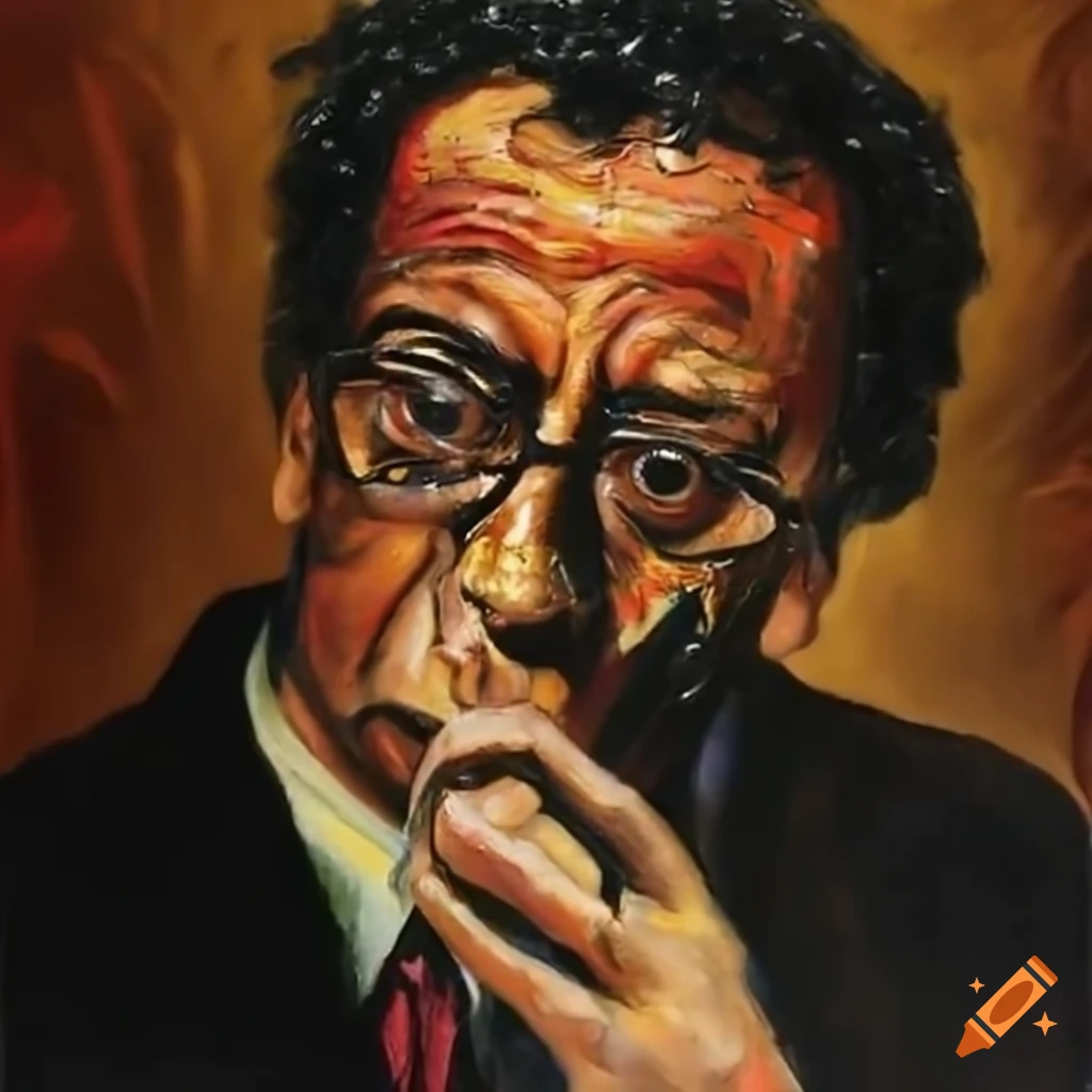 Meme of gustavo petro in a humorous situation on Craiyon