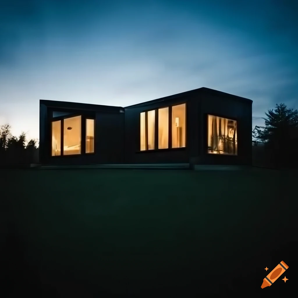 Modern house from denmark on Craiyon