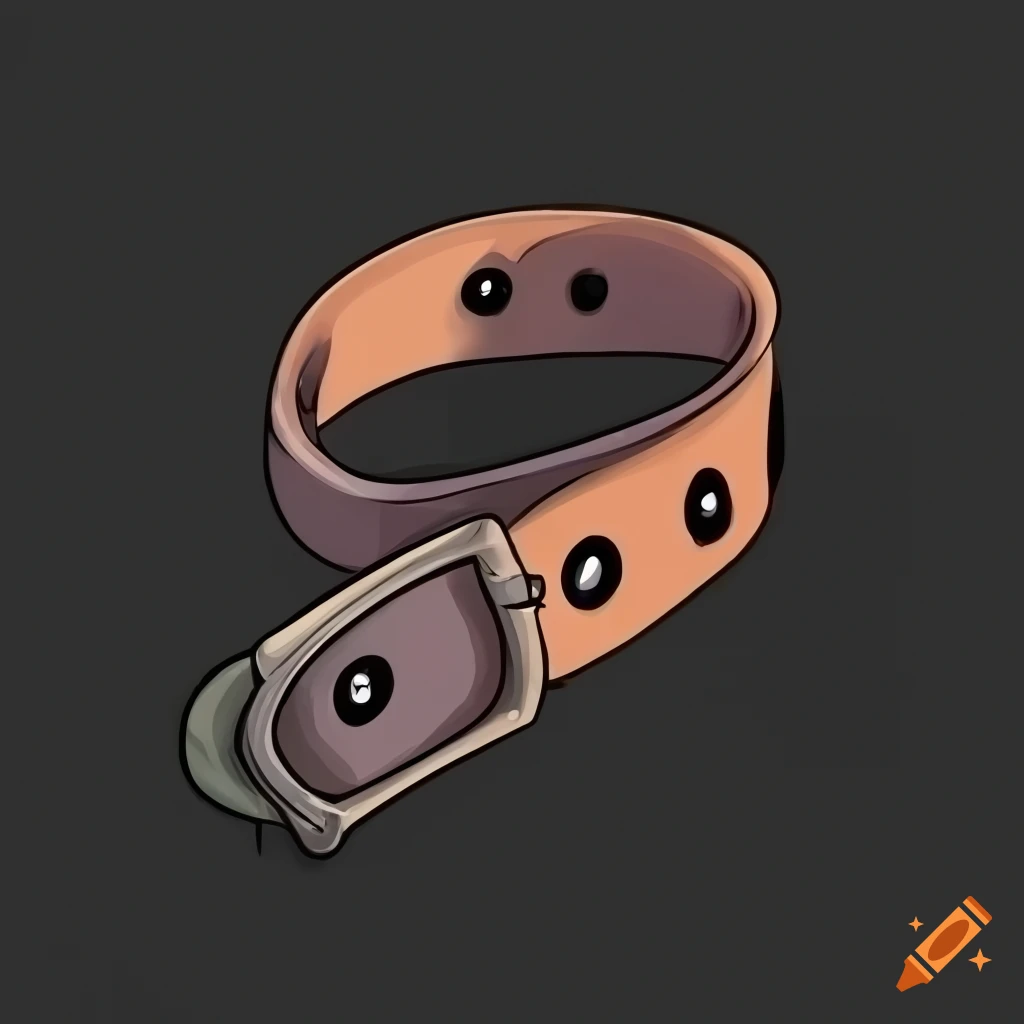 Magic noble belt from the front view on Craiyon