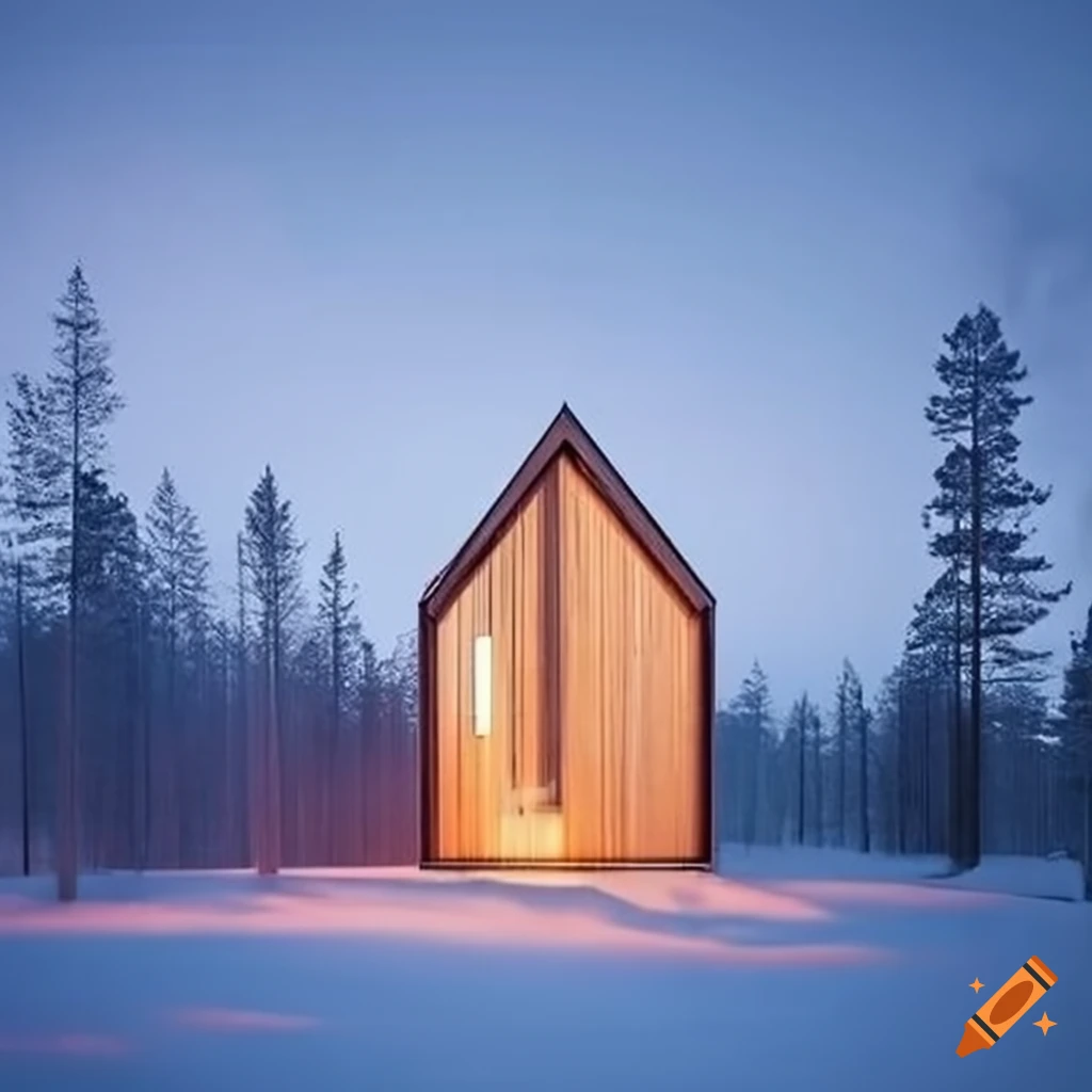 Swedish minimalist tower cabin architecture