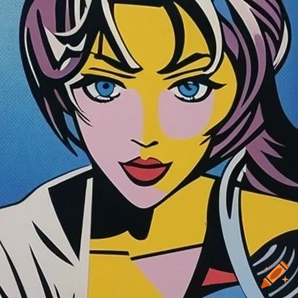 Pop art comic collage by roy lichtenstein on Craiyon