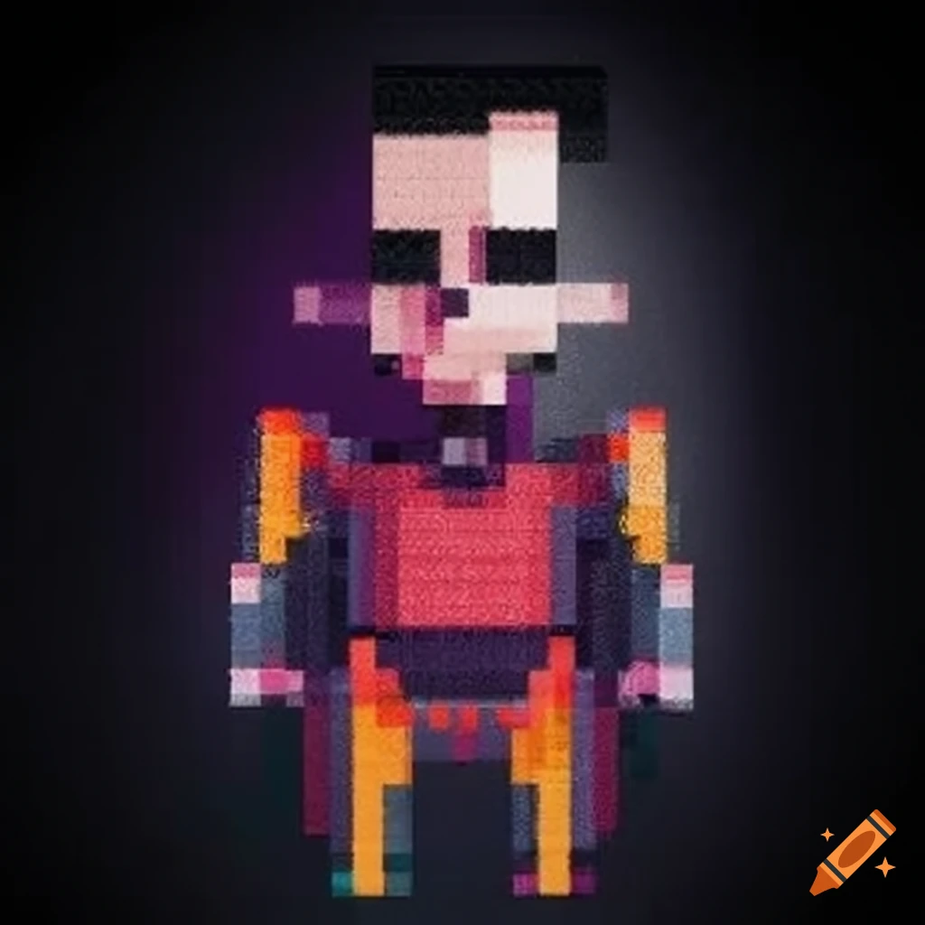 Digital Art Showcasing The Power Of Pixels