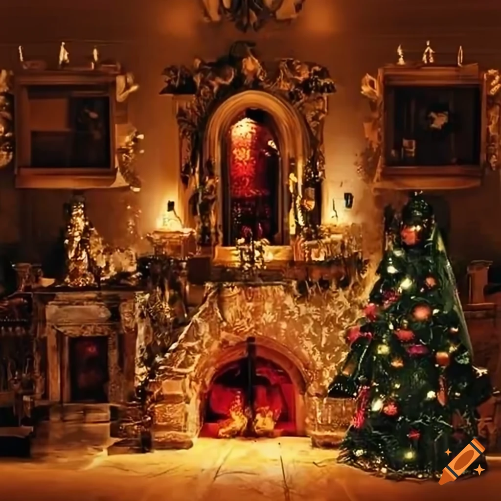 Christmas house decoration