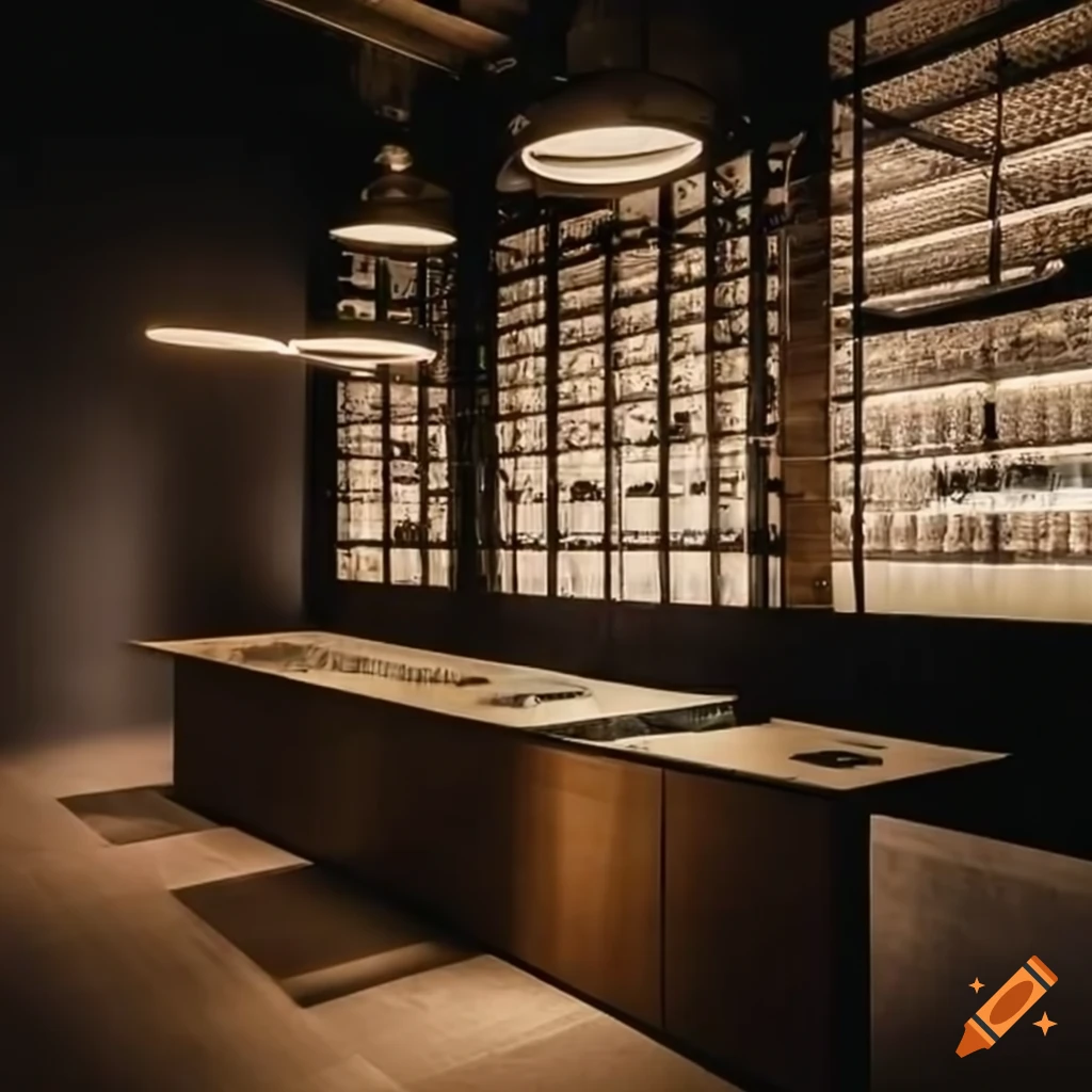 Industrial aesthetic cannabis dispensary interior