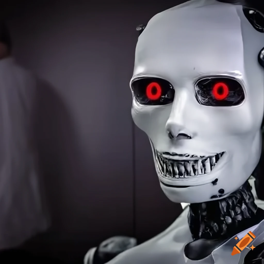 Weird biological robot on Craiyon