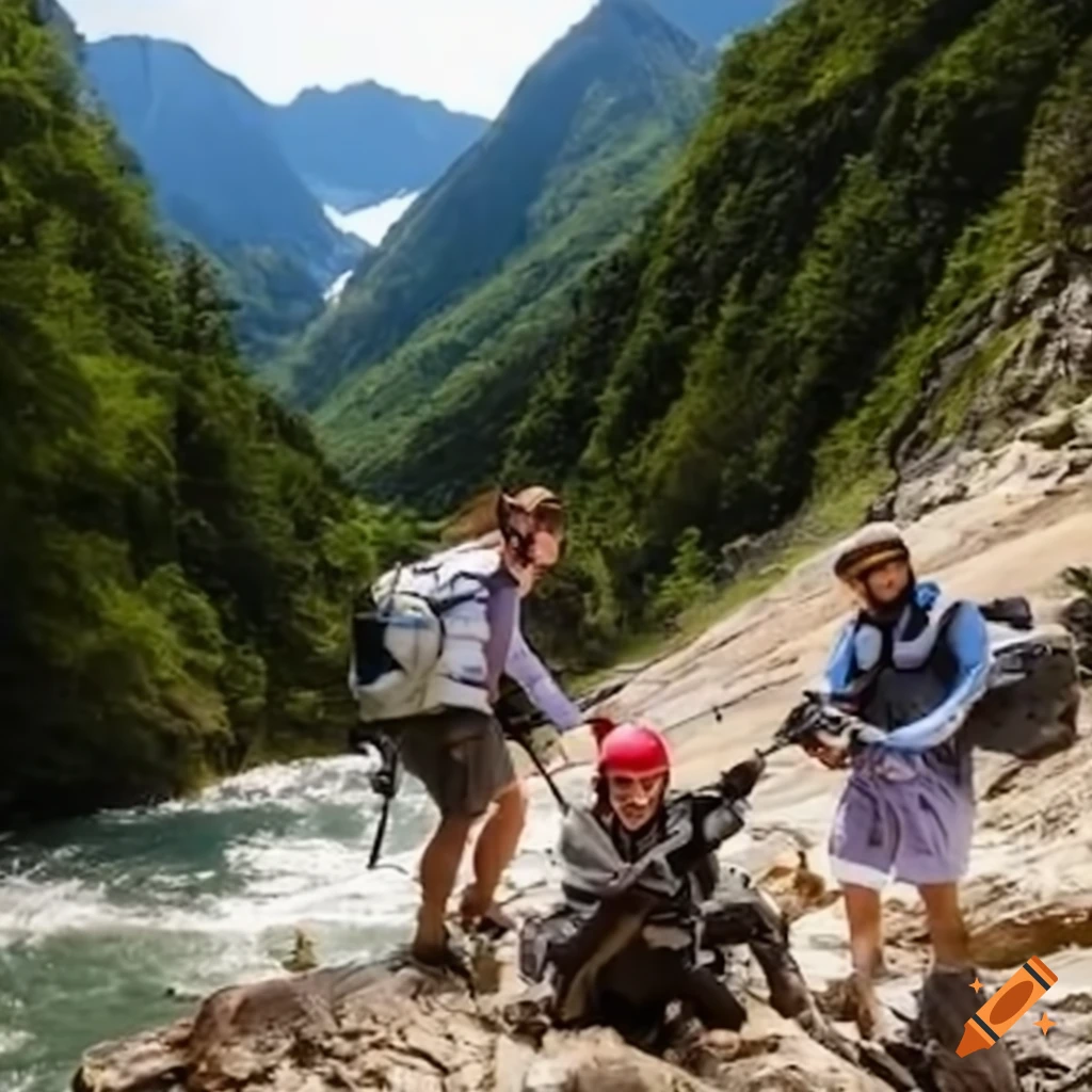 Adventure concept illustration