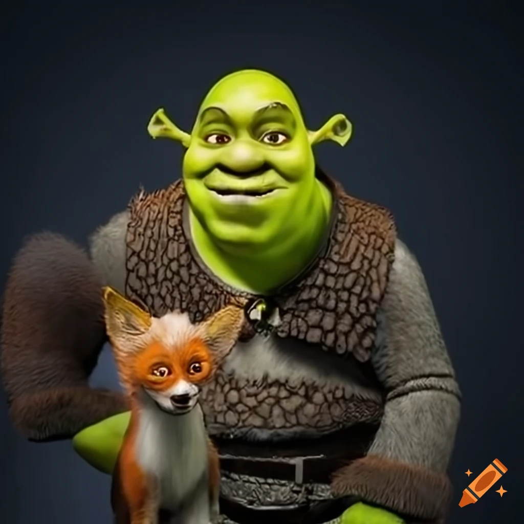 Star trek and shrek crossover on Craiyon