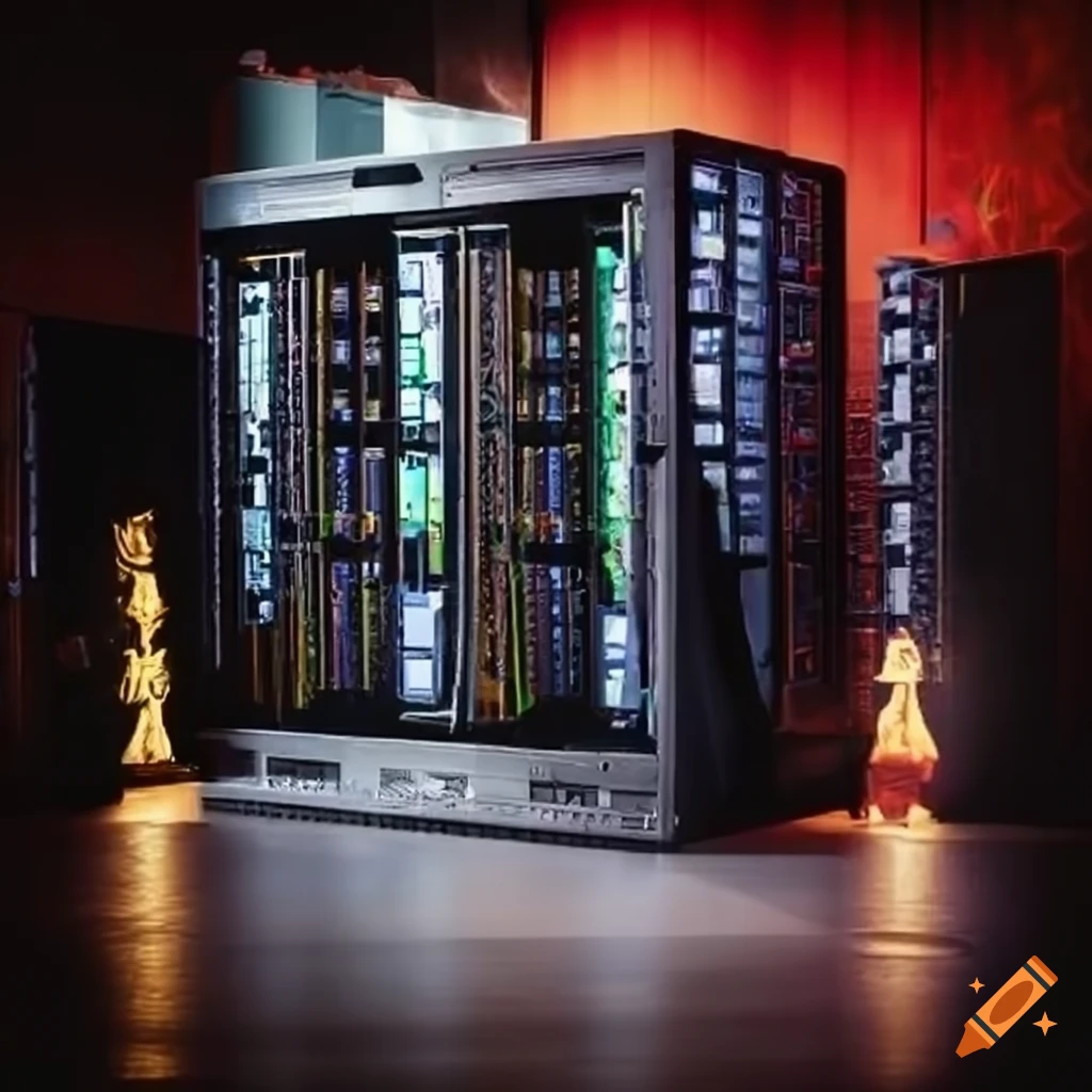 Image of a server stand