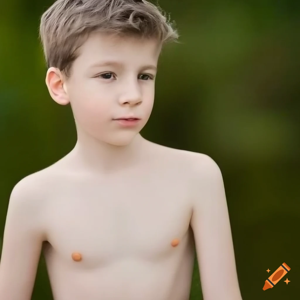Stylish skinny boy posing in pants on Craiyon