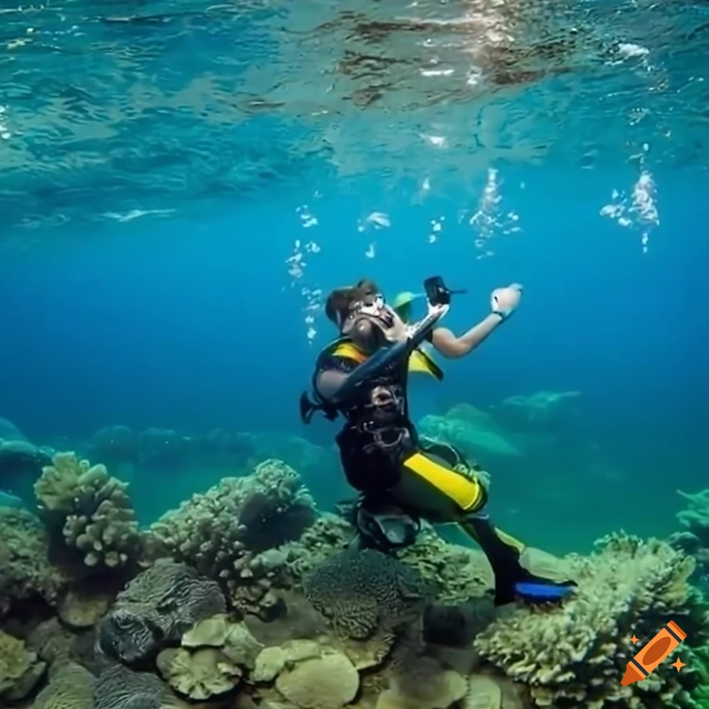 Scuba Diving images created on Craiyon