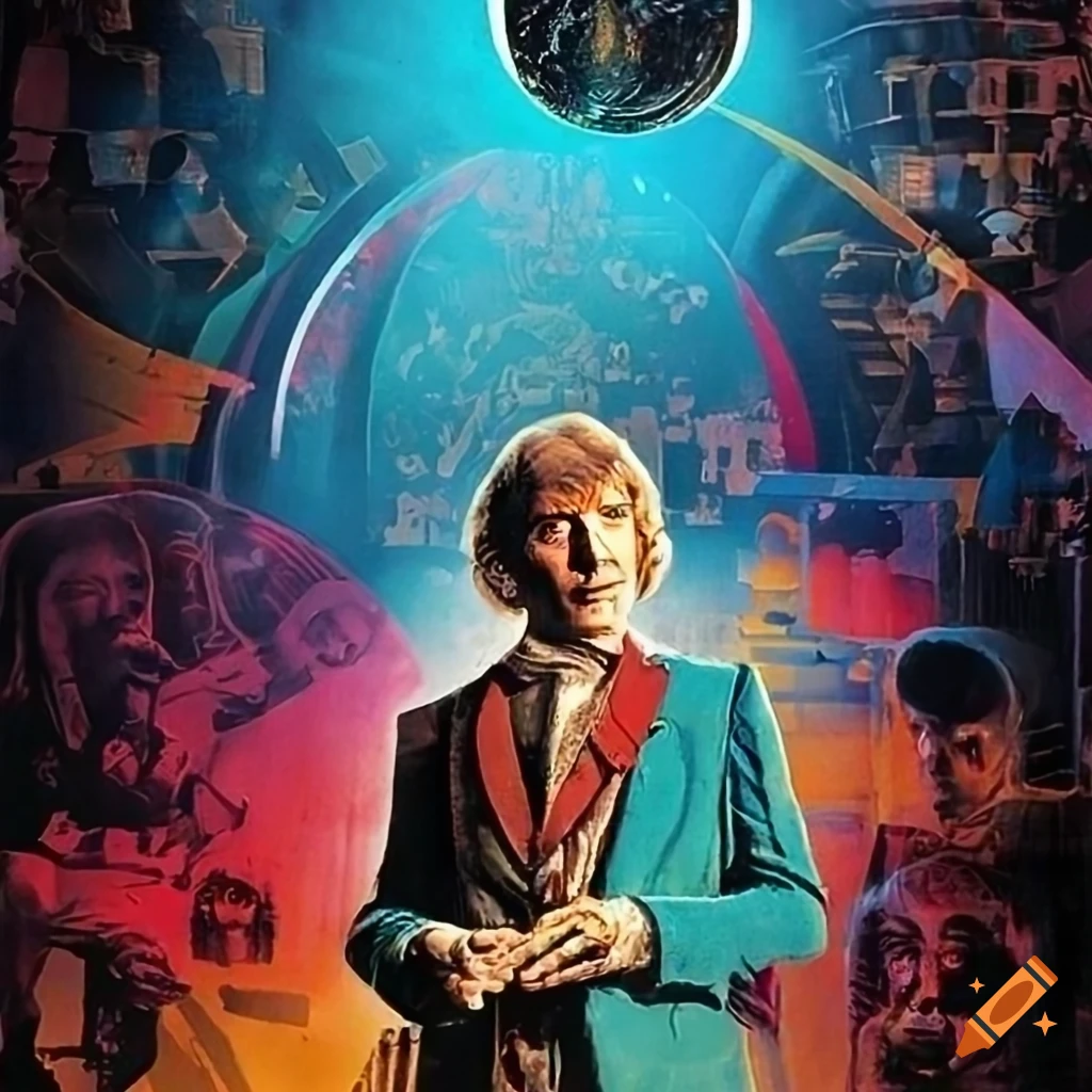 Collage movie poster painting for doctor who: the sensorites sense ...